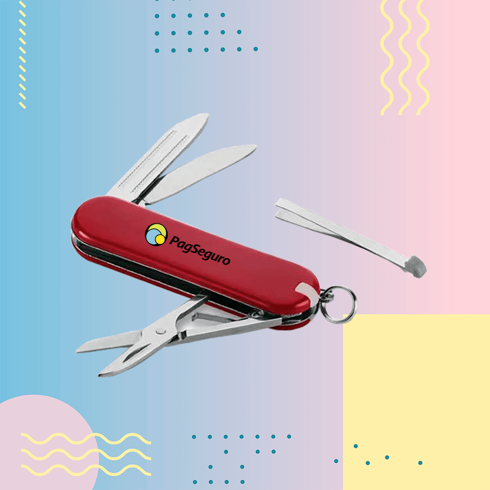 Chaveiro Canivete Multifunções – HM Brindes